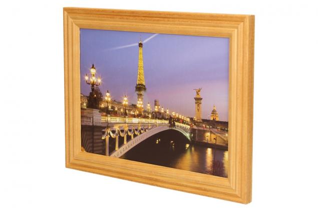 Obrázek 21x16 cm světlý - Most Alexandra III. v Paříži