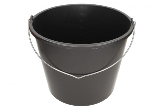 Kýbl plastový 16 l černý